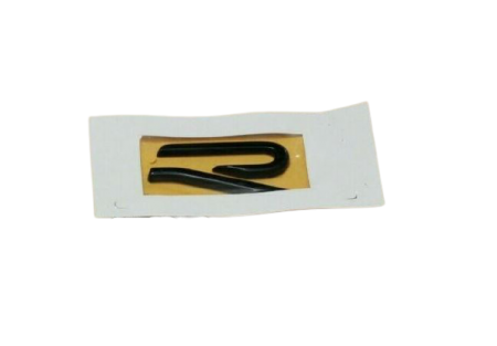VW R Logo New Design Emblem schwarz Hochglanz / Matt - StreetStylez.ch ...