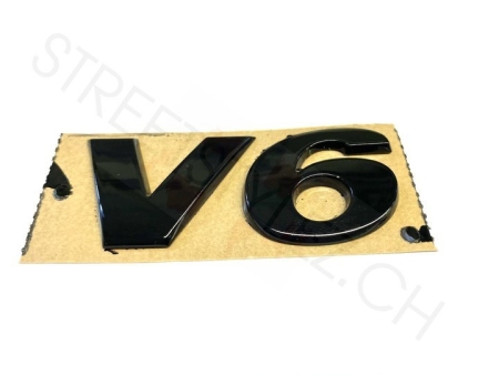 VW Amarok V6 lettering rear finished in black - StreetStylez.ch - Your ...