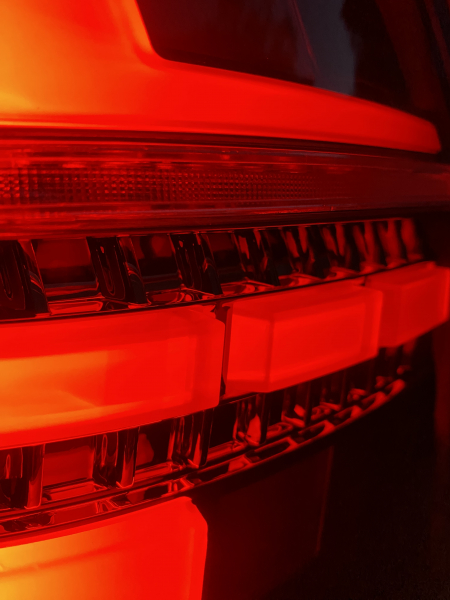 Full LED lightbar design taillights for VW T6 15-19 black/smoked with ...