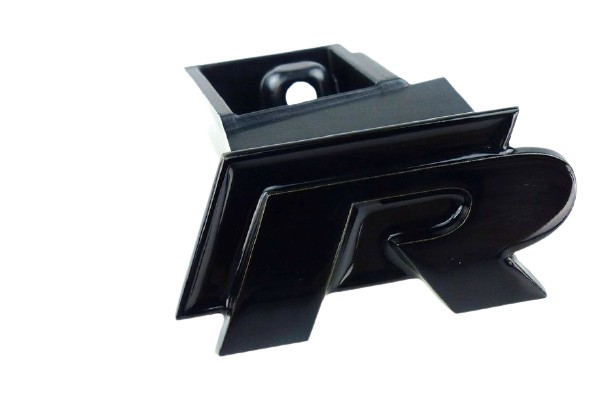 VW Golf 7 R EMBLEM Schriftzug "R" Schwarz Glanz VFL - StreetStylez.ch ...