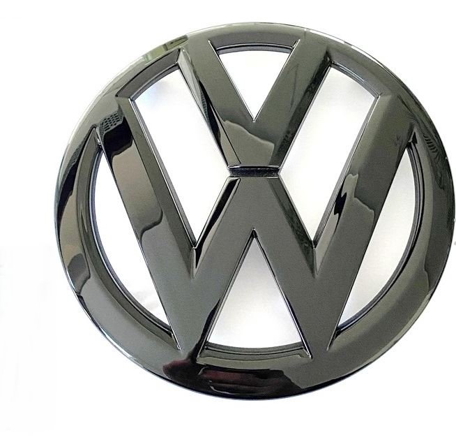 VW Touareg II, Sharan Emblem Grille Sign Black Edition - StreetStylez ...