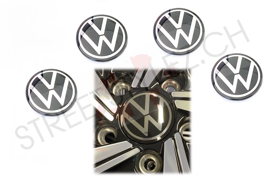 VW dynamic hub caps for rims retrofit package - StreetStylez.ch - Your ...