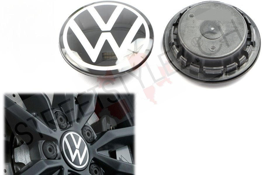 VW dynamic hub caps for rims retrofit package - StreetStylez.ch - Your ...